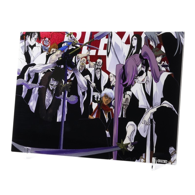 BLEACH Acrylic Art with Foil The First Gotei 13 Shueisha Original ...