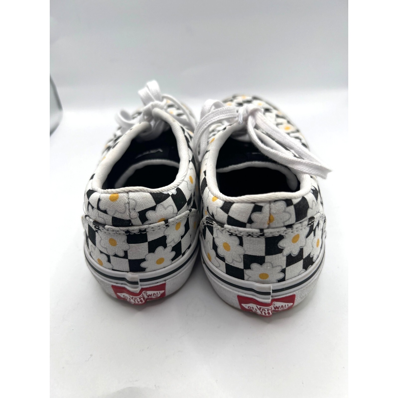 VANS Doheny Daisy Flower Checkerboard Skate Shoes Sne… - Gem