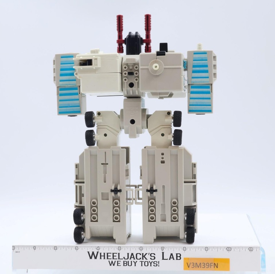 Metroplex RT W/BOX & INSERT 100% Complete 1985 Vintage G1 Transformers ...