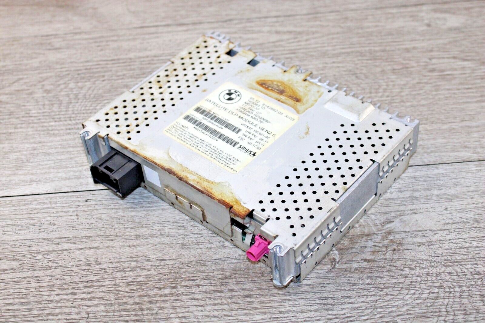 BMW E60 E65 E66 SERIES SATELLITE RADIO MODULE SIRIUS GEN2.5 DLP | eBay