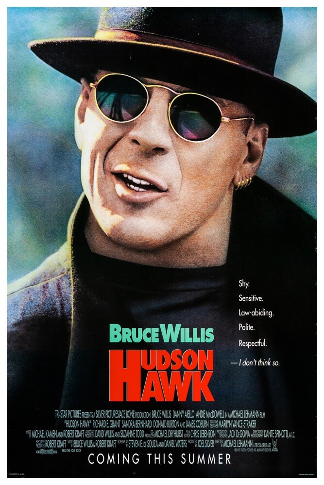 Hudson Hawk Poster