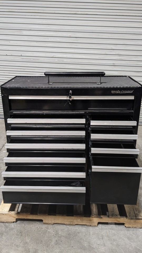 Pro Source Roller Cabinet Tool Box 11 Drawer 42" x 18" x 39" Scratch N ...