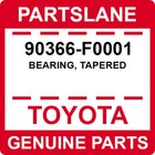 90366-F0001 Toyota OEM Genuine BEARING, TAPERED | eBay