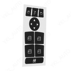 Car Window Switch Button Repair Decals Stickers For Mercedes Benz 2007 ...