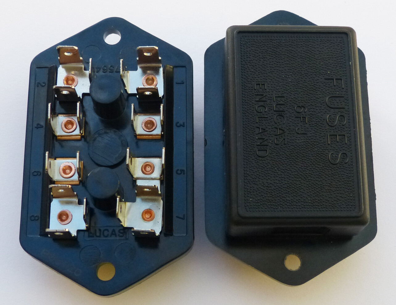 Lucas 4 Way Fuse Box 6FJ, Lucas 37564, For BMC Cooper S & Ford Works ...