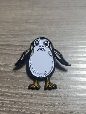 Cute fluffy Star Wars: The Last Jedi Porg Enamel Collector Pin bd | eBay