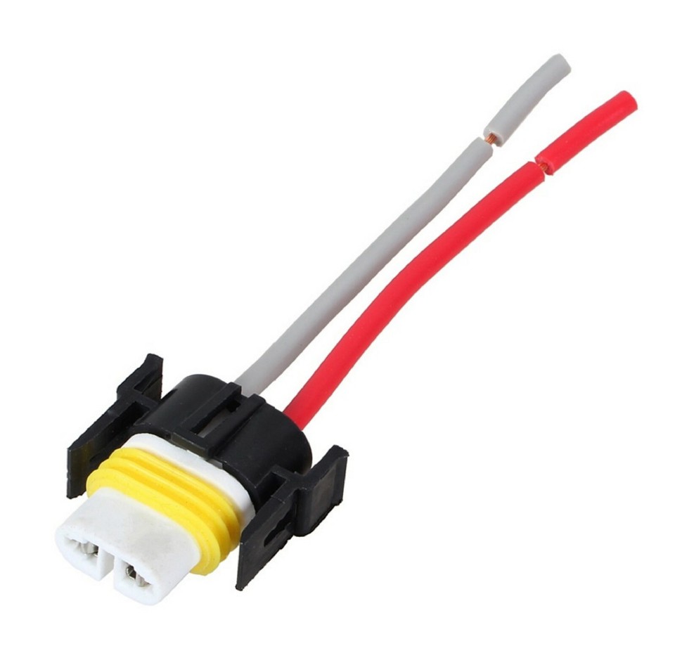 Wire Pigtail Female Ceramic S H16 64219 Fog Light Two Harness Bulb ...