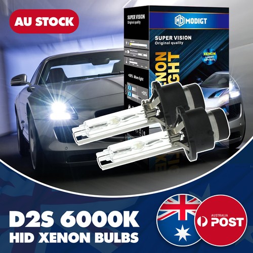 D2S Xenon Headlight Bulb HID 6000K 66040 66240 85122 983581 85422 P32d ...