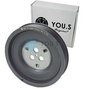 You.S Pulley Crankshaft for Land Rover Defender Cabriolet (Ld _) 2.4 ...