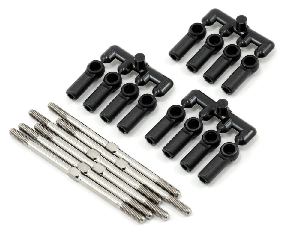 Lunsford Titanium RC Turnbuckle Kits Associated Axial Tekno TLR Traxxas ...