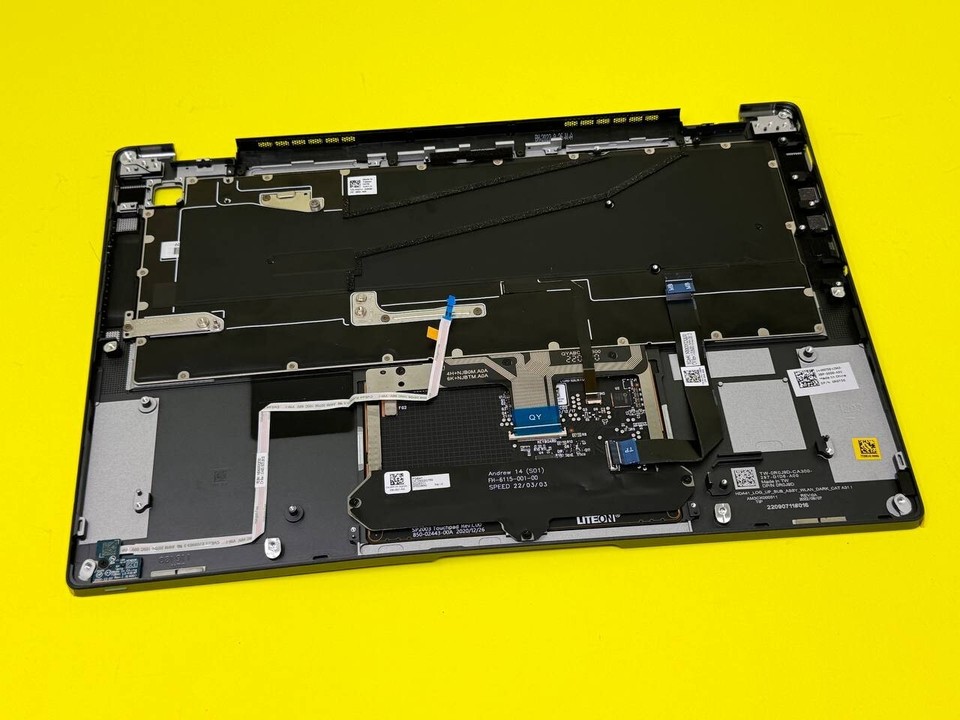 OEM Dell Latitude 9430 Keyboard Palmrest Touchpad Assembly YF2N3 R0J9D ...