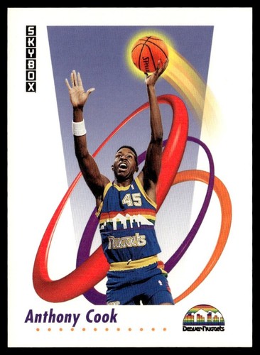1991-92 SkyBox Anthony Cook Rookie Denver Nuggets #69 | eBay