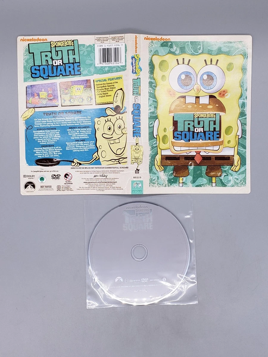 Spongebob Dvd Cover