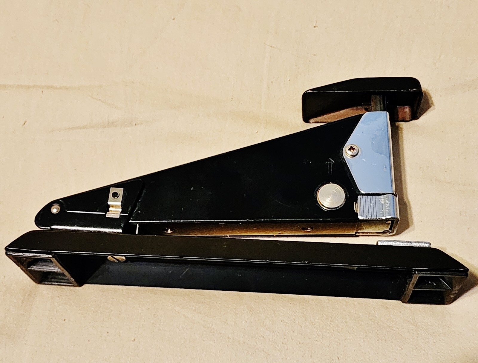 Vintage Apsco 2002 Standard Black Heavy Duty Stapler, Sweden - Works ...