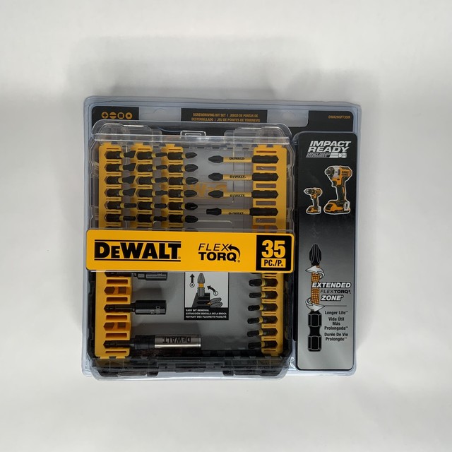 DEWALT DWA2NGFT35IR 35-piece Impact Ready Screwdriver Bit Set for sale ...