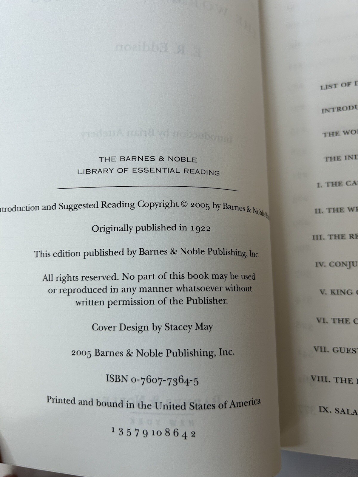 The Worm Ouroboros by E. R. Eddison 2005 B&N Trade Paperback | eBay