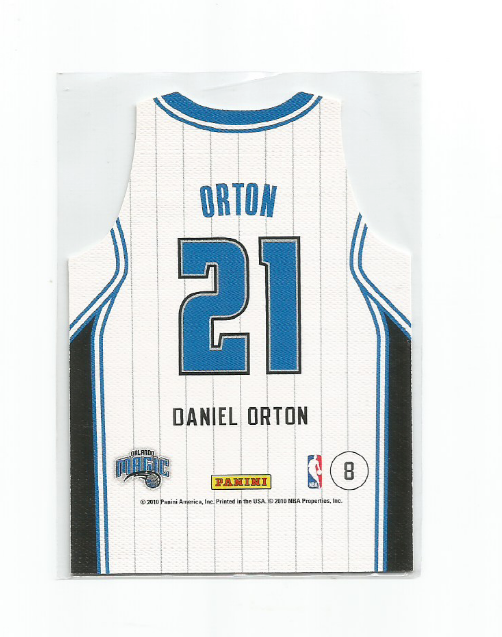 DANIEL ORTON (Orlando Magic) 2010-11 PANINI THREADS TEAM THREADS ROOKIE ...