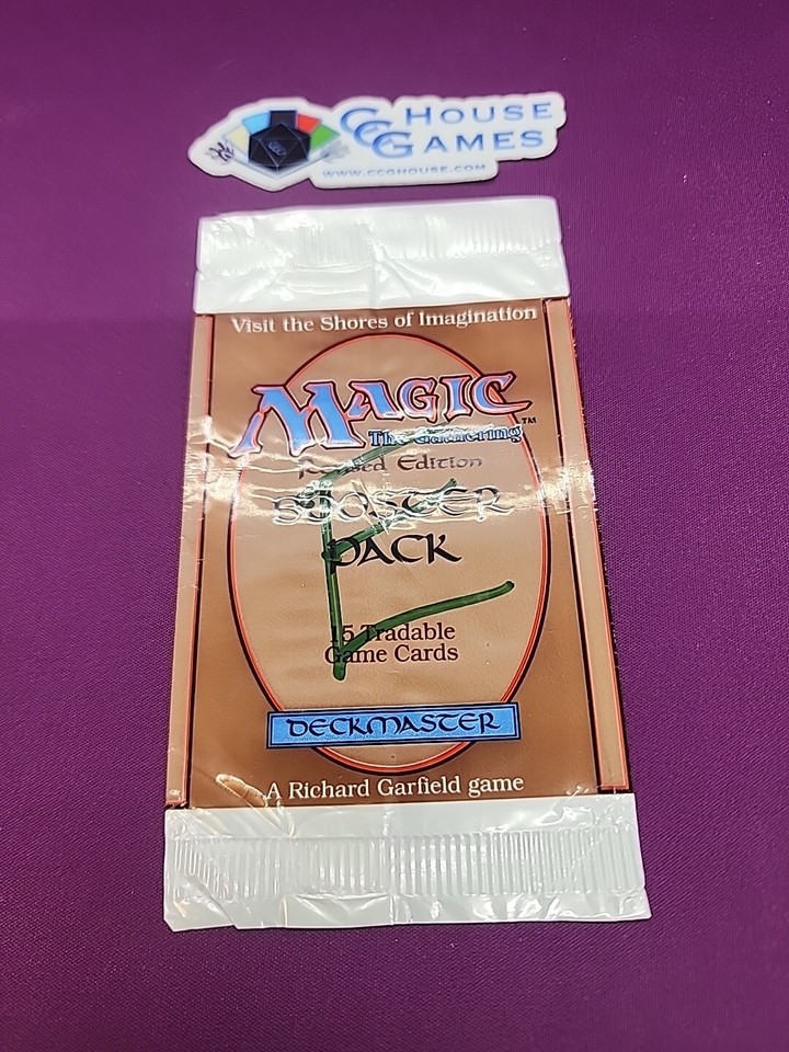 MTG Empty Summer Edgar Booster Pack Wrapper Revised W/ Provenance ...