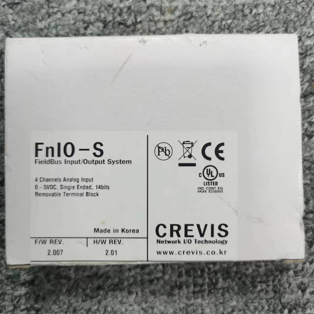 CREVIS FnIo-S ST-3644 FieldBus Input/Output System | eBay