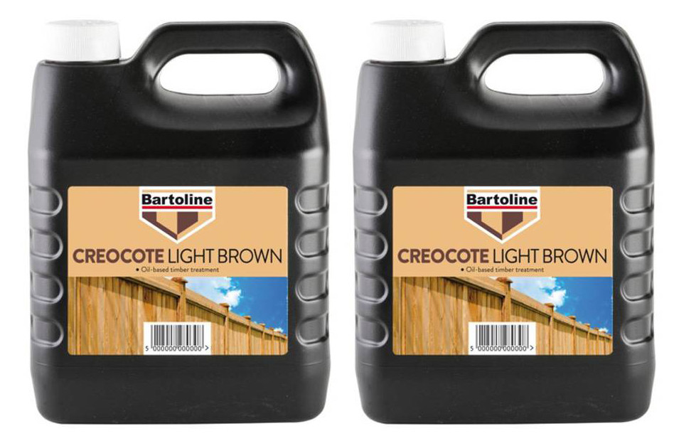 Creocote Creosote Oil Based Timber Shed Fence Trellis Stain Dark Light ...