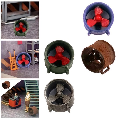 1/64 Scale Miniature Painted Resin Blower Shop Doll Scene Decor ...