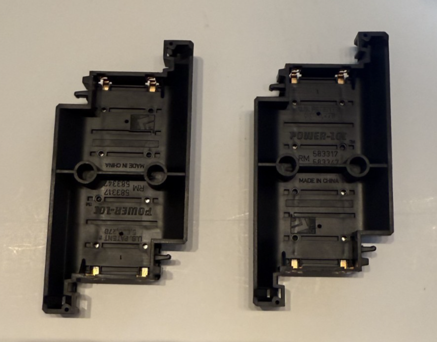 Life-Like Steel-Track Adapter Black - Power-Loc Track - HO - 2 pieces ...