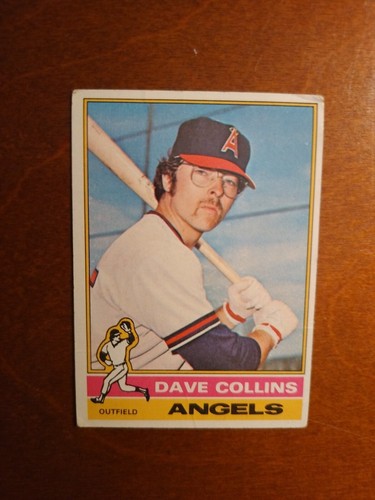 #363 Dave Collins california Angels 1976 Topps Baseball Vg 002336 Read ...