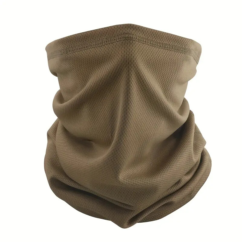 Tactical Camouflage Neck Gaiter Windproof Hat Airsoft Paintball Bike Breathing | eBay