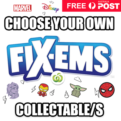 WOOLWORTHS FIX-EMS FIXEMS DISNEY PIXAR MARVEL STAR WARS INDIVIDUAL ...