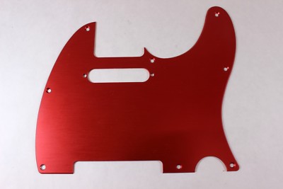 Red Anodized Aluminum Tele Pickguard Fits Fender Telecaster | eBay