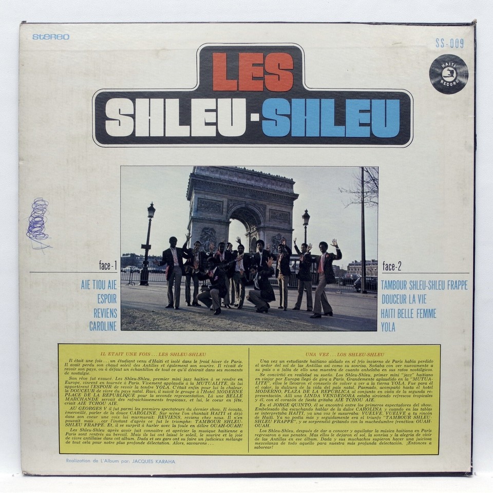 LES SHLEU-SHLEU ⸺ succes des shleu-shleu a Paris ⸺ HAITI RECORDS LP EX+ ...