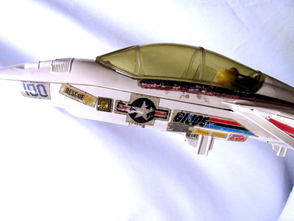 Hasbro GI Joe Sky Striker Jet Vehicle with Captain Ace Action Figure ...