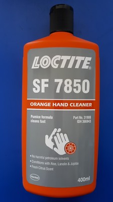 LOCTITE - SF 7850 ORANGE HAND CLEANER 400ml , With Aloe Vera, Lanolin ...