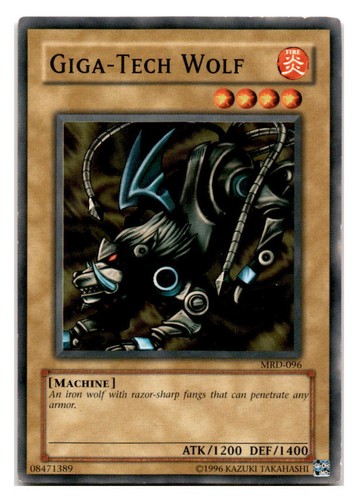 Giga-Tech Wolf #MRD-096 Metal Raiders tcg | eBay