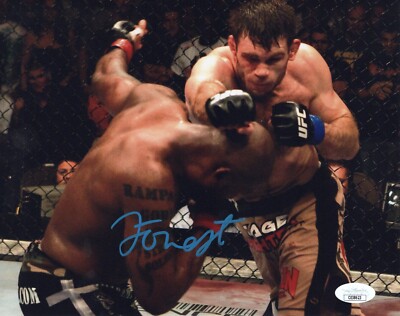 Forrest Griffin autographed signed 8x10 photo UFC JSA COA Rampage ...