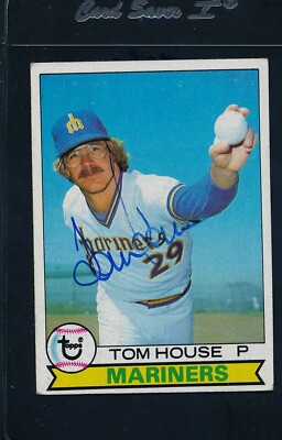 1979 Topps #31 Tom House Mariners Signed Auto *48266 | eBay