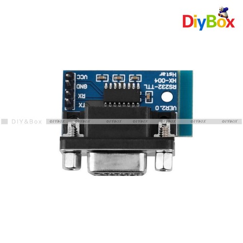 MAX3232 RS232 to TTL Serial Port Converter Module DB9 Connector MAX232 ...