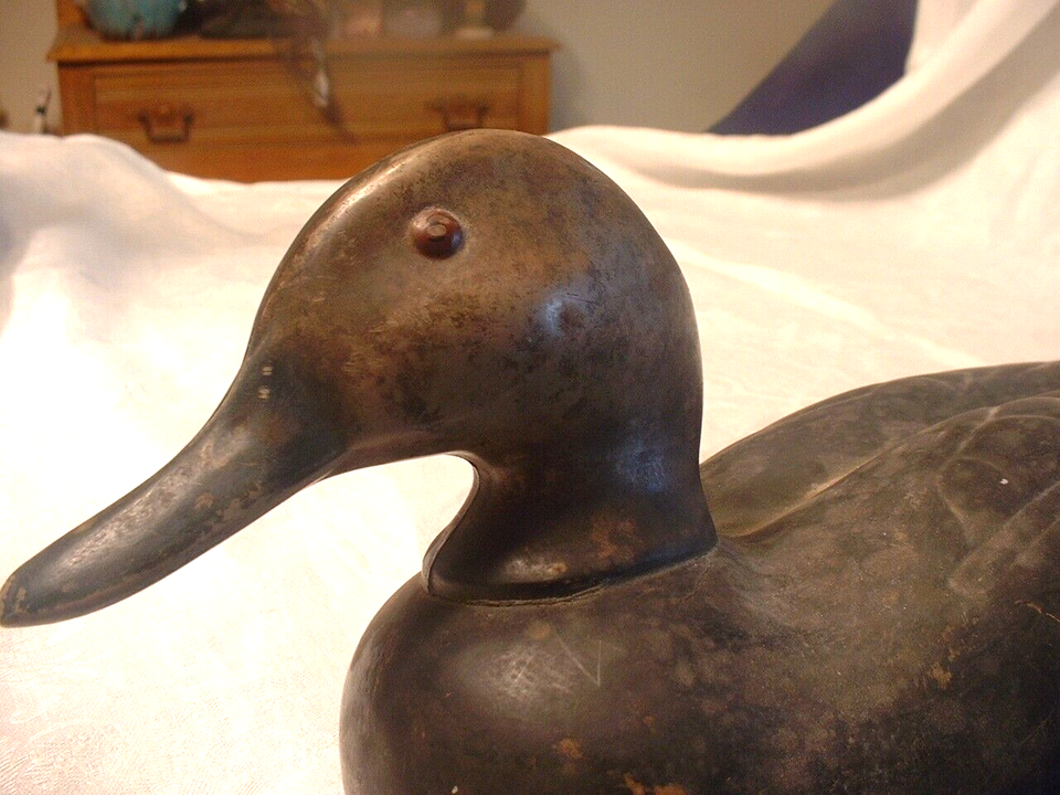 Vintage Herter's Hunting Black Plastic Duck Decoy | eBay