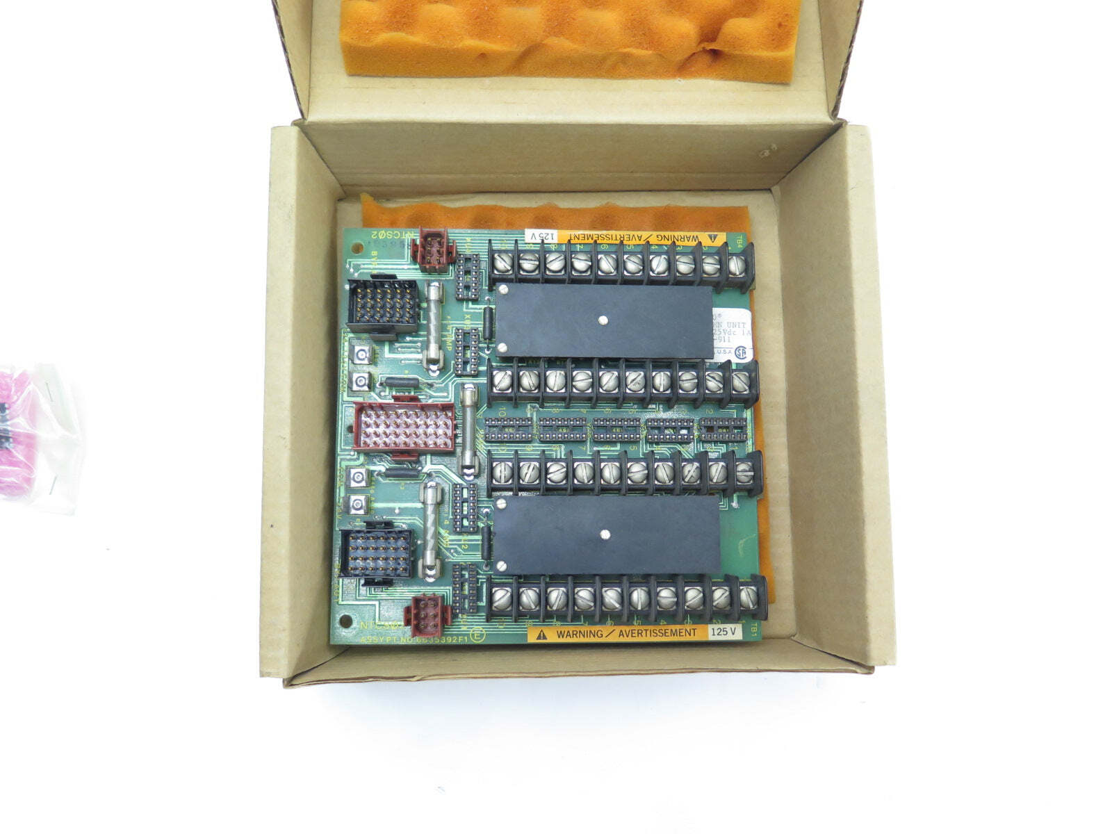 ABB / Bailey 6635392 F1 NTCS02 Network 90 Control Module Terminal Unit ...