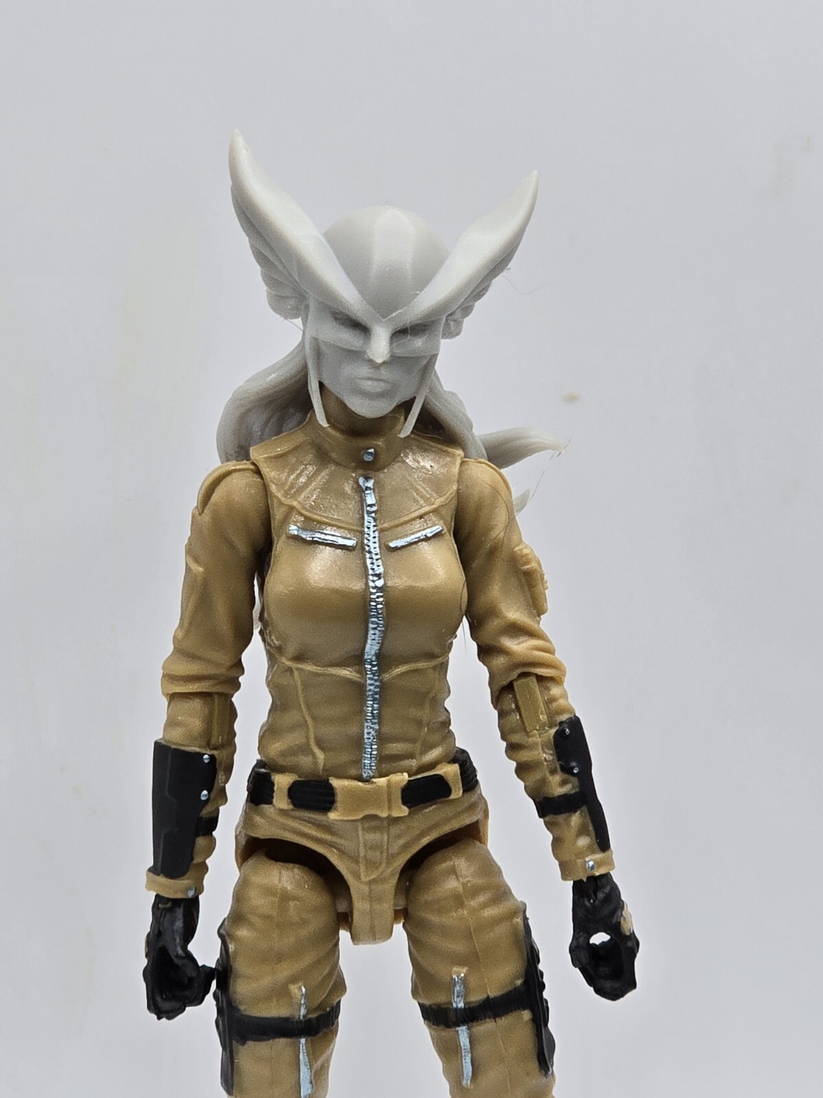 3d Printed SHIERA HAWKGIRL Head 1:18 4" GI Joe 25th Anniversary B54 | eBay