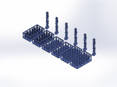1/48 M41 "Stepped" Bomb cluster with M1 bomb rack for A-26K Invader ...