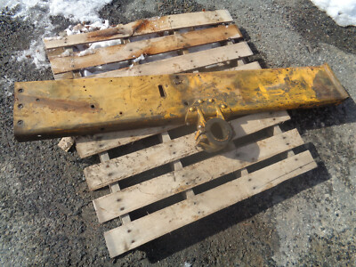 JOHN DEERE 1010 CRAWLER DOZER. LEFT SIDE FRAME WITH MOUNTING BRACKET ...