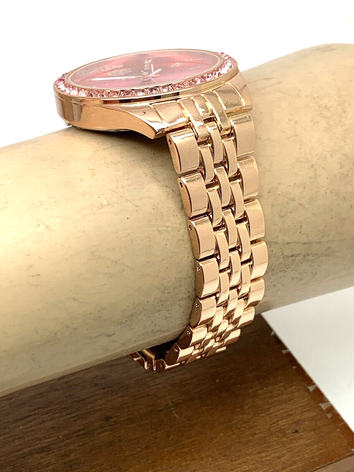 Juicy By Juicy Couture Women's Watch JC/5028 Quartz Pink Dial Rose Gold ...