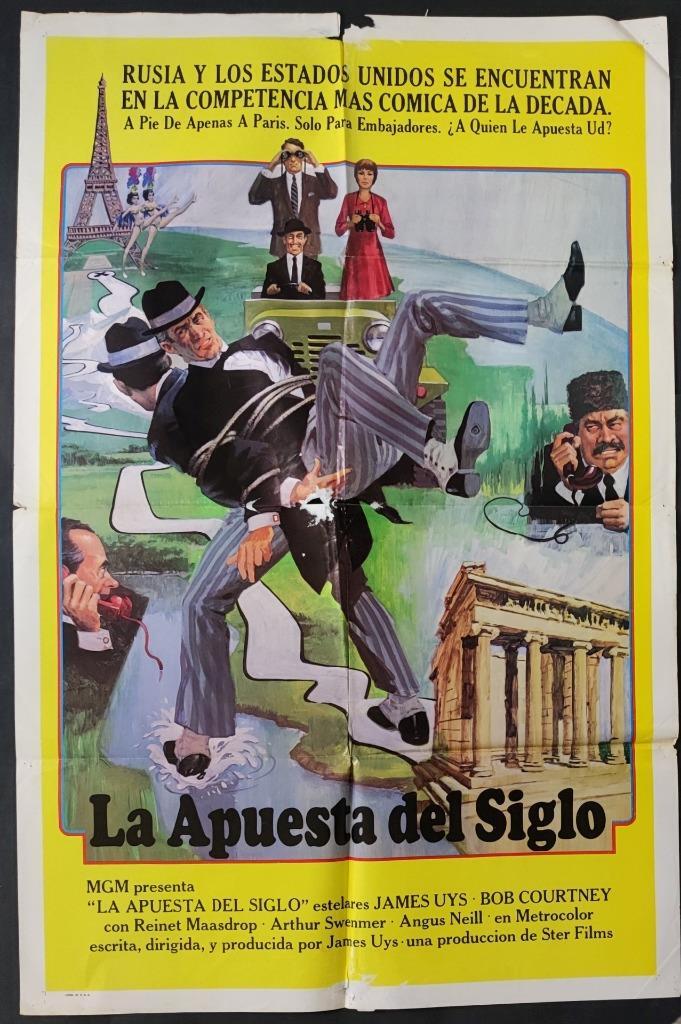 Jamie Uys screwball comedy Bob Courtney All The Way To Paris movie ...