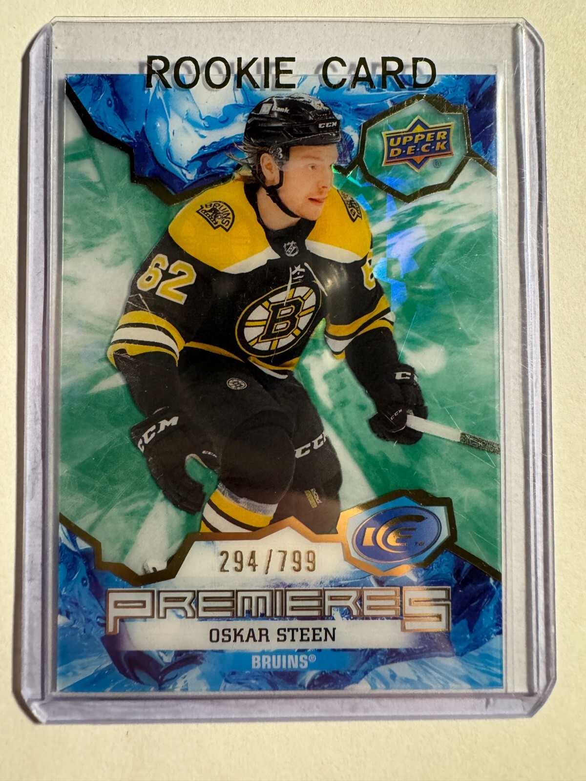 K171,942 - 2021-22 Upper Deck Ice Green #192 Oskar Steen #/799 | eBay