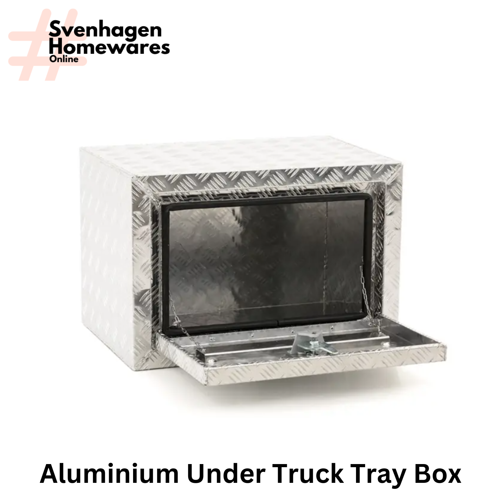 Renegade Industrial 600mm Aluminium Under Truck Tray Box | eBay Australia