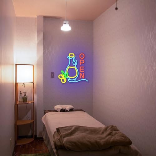 Neon Sign Olive Oil Neon Light Opening Neon Light Sign Business Olive ...