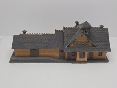 Vintage West Germany HO POLA RICO Train Station Depot Building ...
