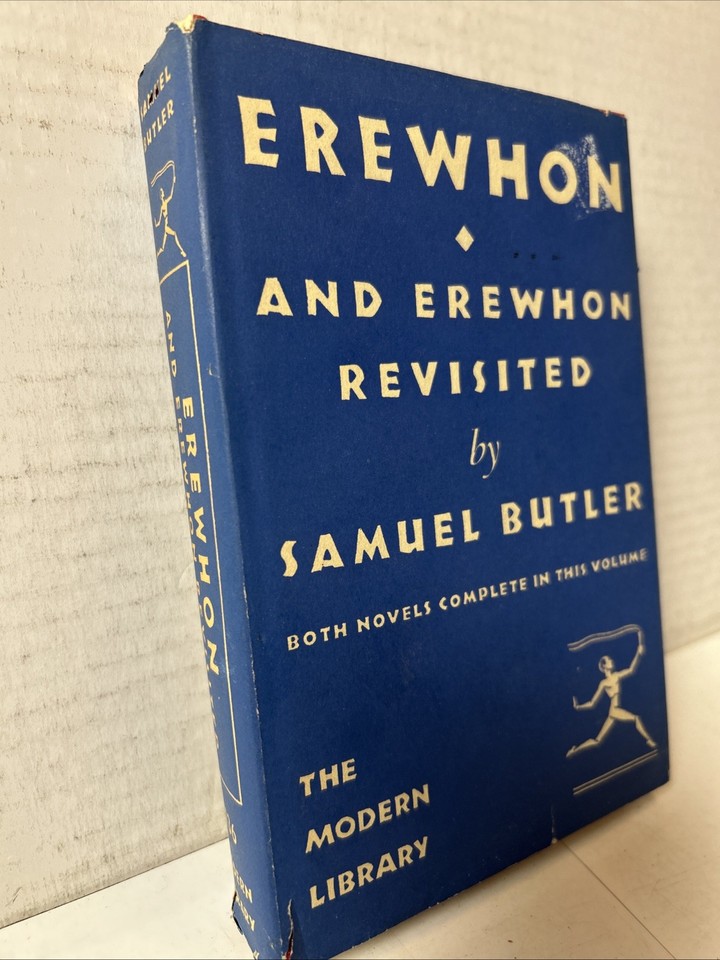 Vtg 1955 HC Erewhon and Erewhon Revisited Samuel Butler Modern Library ...