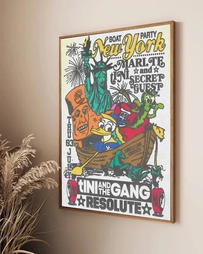 Tour 2025 ReSolute New York Poster Limited | eBay